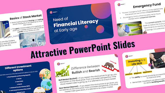 Create an attractive powerpoint presentation by Aryannair23 | Fiverr