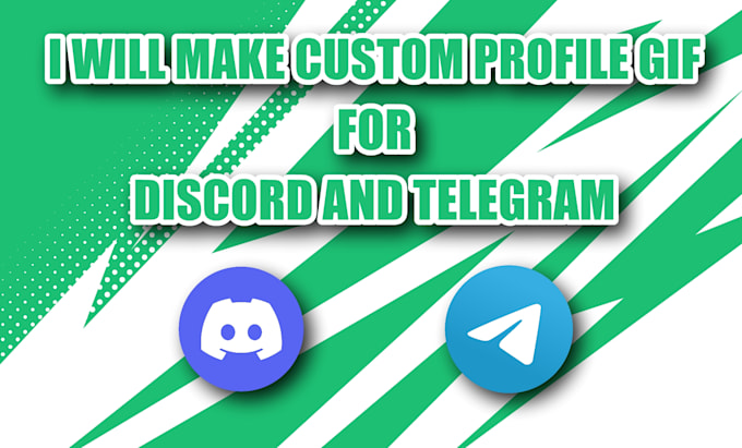 Make an animated telegram gif profile picture by Megatruh_std | Fiverr