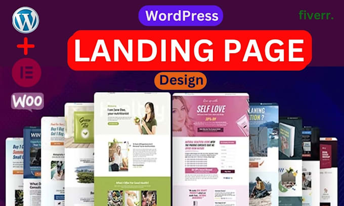 Design responsive wordpress landing page, sales funnel, sales page by elementor by Nisan ...