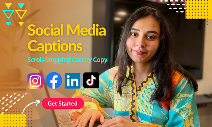 Write catchy captions that make your posts stand out by Tehreem_fk | Fiverr