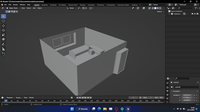 Make a 3d model by Xmati21 | Fiverr
