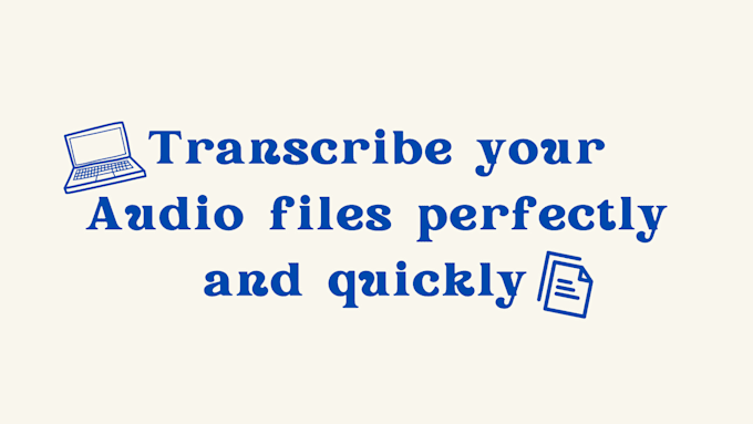 Transcribe your audio files to text perfectly and quickly by ...