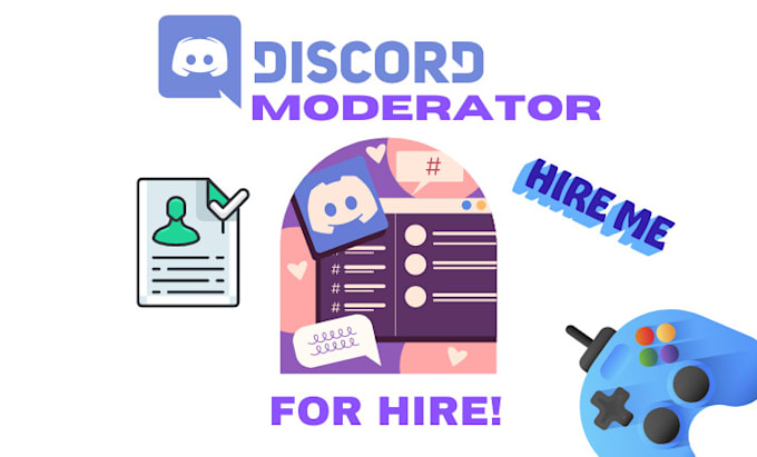 Be your professional discord moderator by Zeketomato | Fiverr