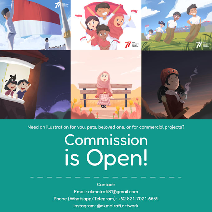 Create a cartoon illustration for your personal project by ...