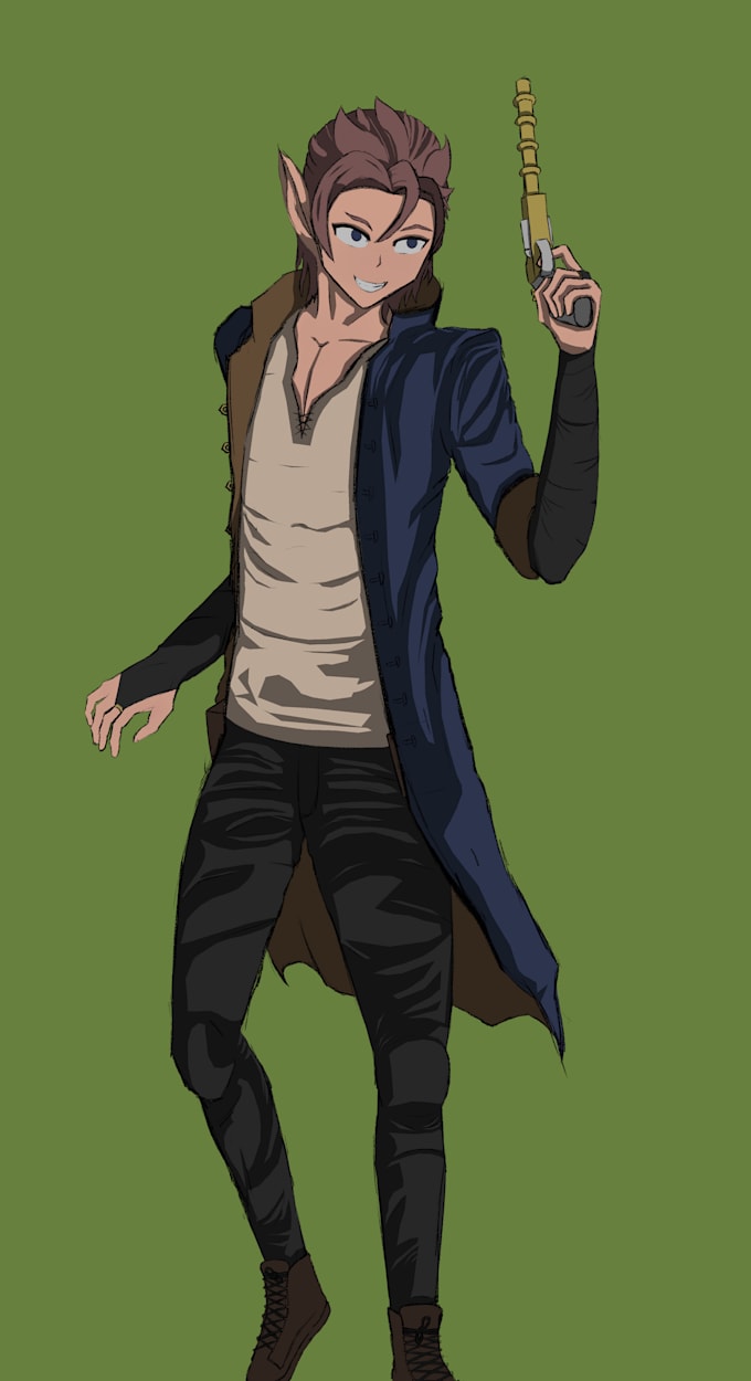 Illustrate ocs and concept characters for roleplaying games by ...