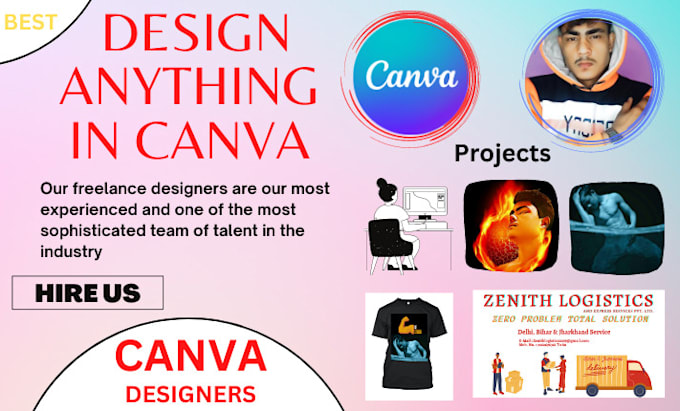 Design anything using canva by Abhishek6181 | Fiverr