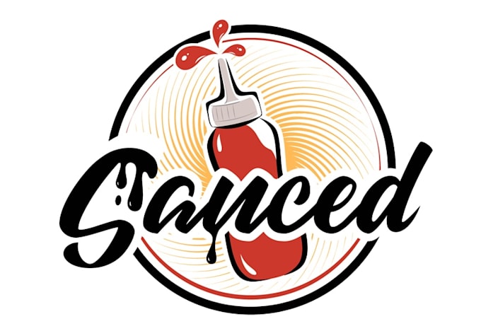 Design unique sauced logo by Parnix_stret | Fiverr