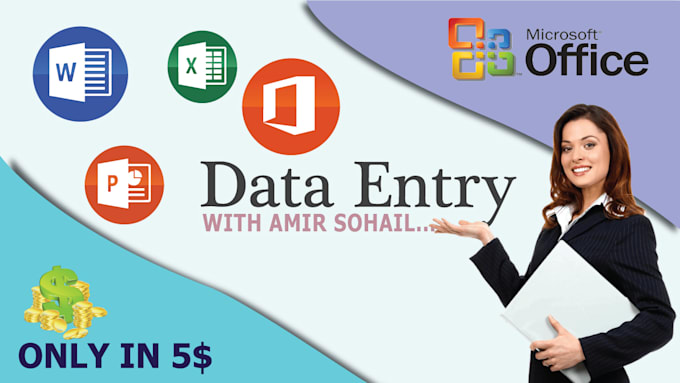 Do accurate data entry,experts in ms office work by Amarmjee | Fiverr