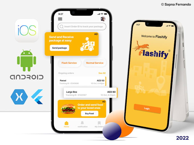 Develop ios android app developer ios mobile web app flutter by ...