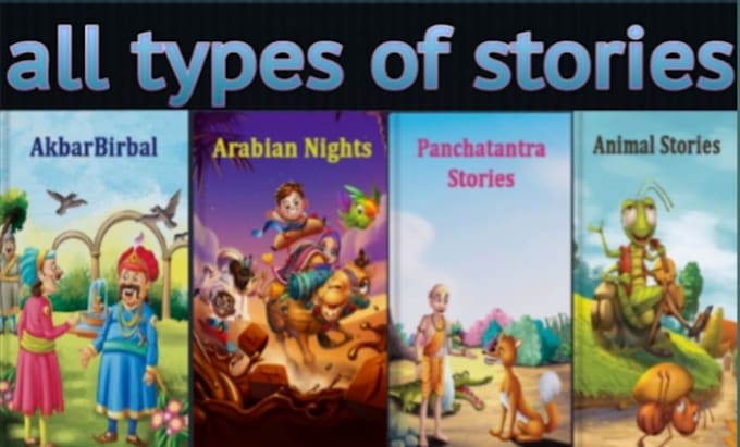 Write for children stories and all types of stories by Kuchbhu | Fiverr