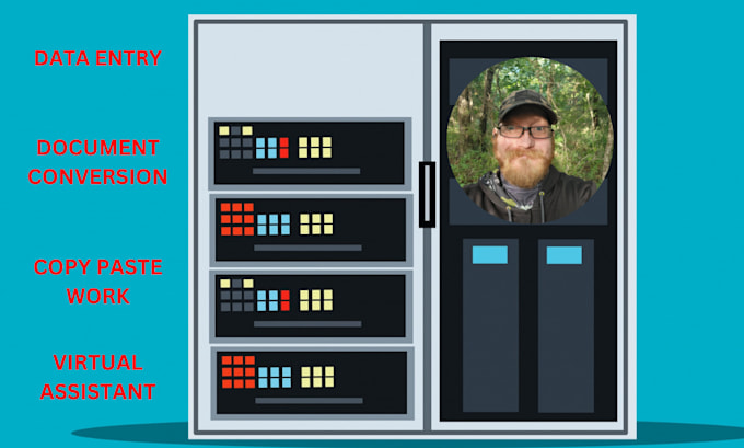 Do data entry, file conversion, and more by Shepbarrick | Fiverr