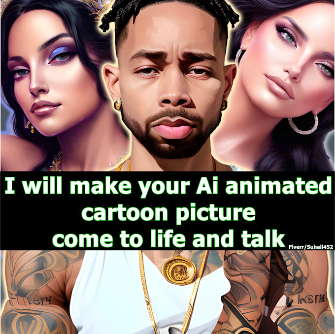 Make your ai animated cartoon picture come to life and talk by ...
