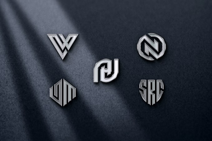 Design monogram initial letter logo by Irammaqsood218 | Fiverr