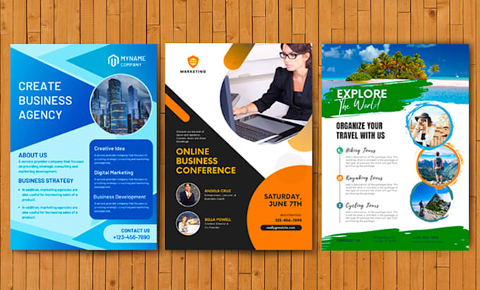 Design professional leaflets and flyers by Shan123thushara | Fiverr