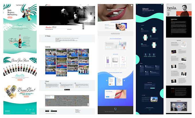 Make a professional react app that converts visitors into customers by ...