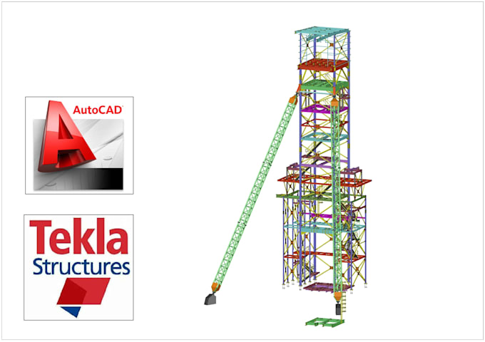 Autocad 2d et 3d, tekla structure by Mohamedzrari305 | Fiverr