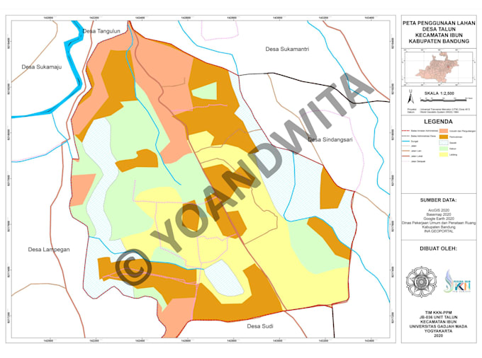 Help you create an informative map illustration using arcgis software ...