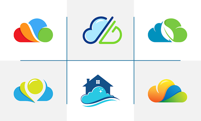 Create a modern cloud logo for your company by Renobastian_99 | Fiverr