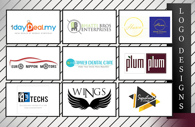 Design different types of logo by Artandmakeover | Fiverr