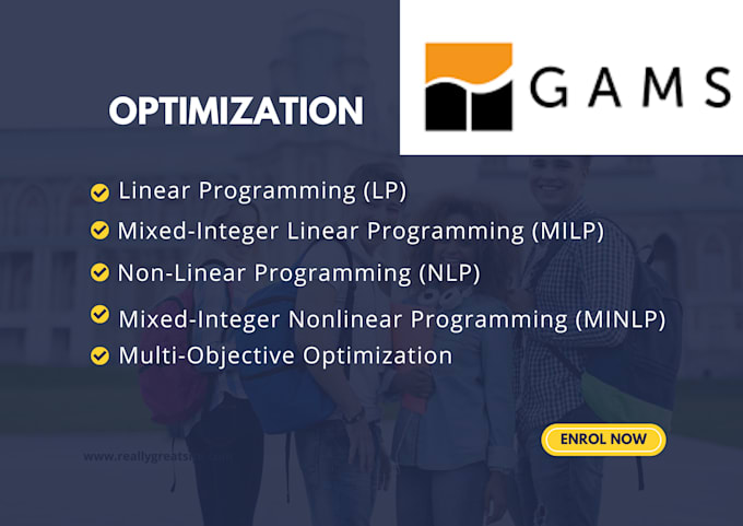 Do optimization using gams software by Mohamedzekry | Fiverr