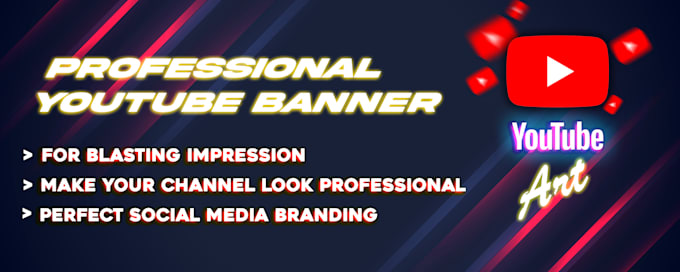Create a professional channel art for your youtube channel by Abhibeat ...