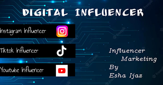 Make list of top quality social media influencers for digital marketing ...