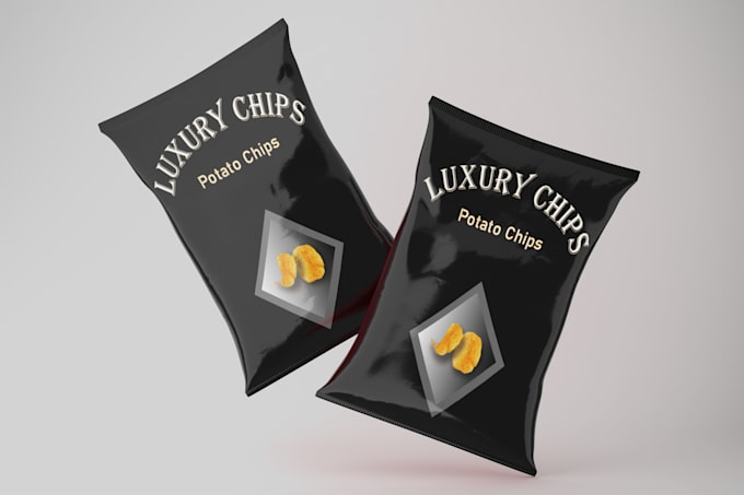 Create premium chips packaging design by Sabaashrafbaa | Fiverr