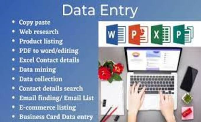 Do typing copy paste data entry,powerpoint by Hameed58 | Fiverr Do typing copy paste data entry,powerpoint by Hameed58 | Fiverr