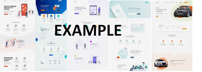 Create a functional and customized landing page by Josephtorto | Fiverr