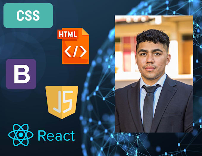Develop accurate html, css, js, and react for your project by ...