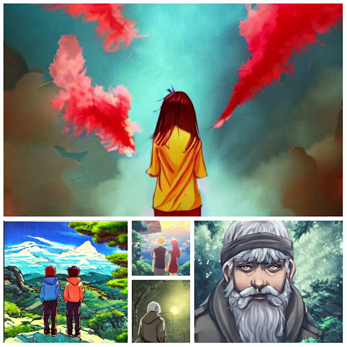 Make anime album cover art fast hip hop lofi rap emo by Shanebilly | Fiverr