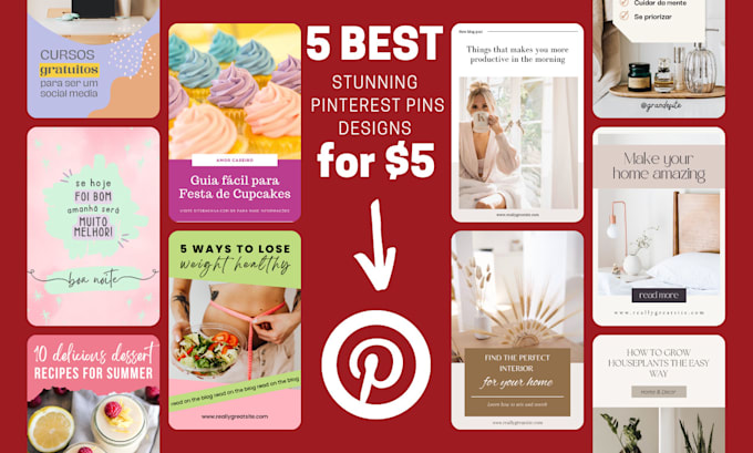 Create professional and eye catching pinterest banners for your brand ...
