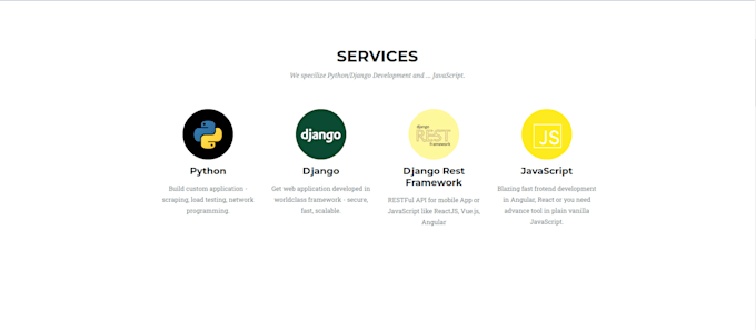Do backend development with python by Mizaltandukar | Fiverr