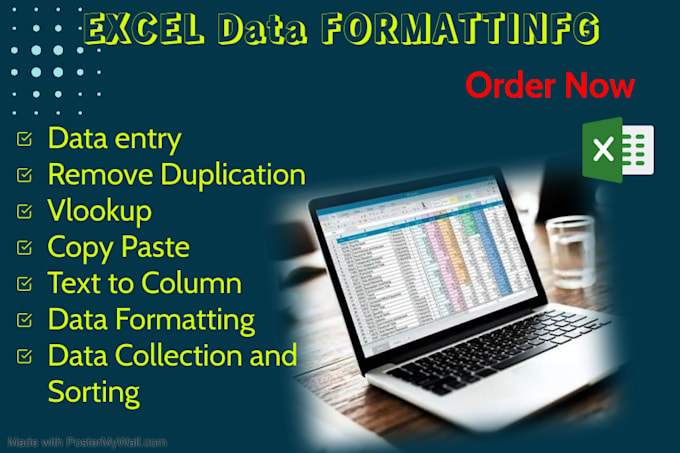 Do Data Handling Such As Excel Data Sorting Merging Formatting