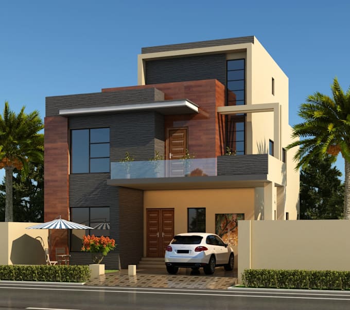 Draw floor plans and render elevations in autocad by Abdullahminhas0 ...