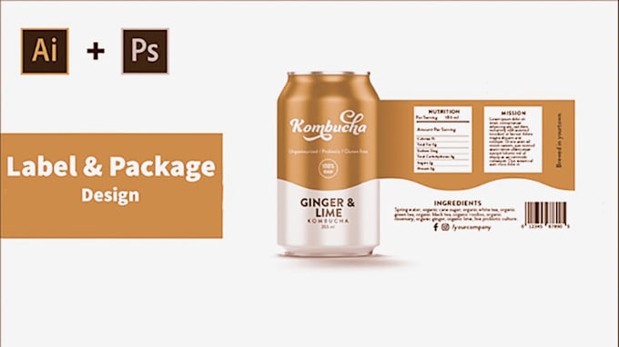 Design a premium packaging box and label for any product by Modhobon ...