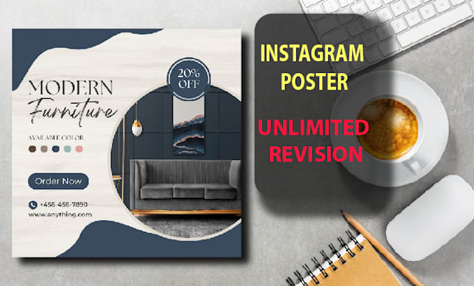 Design social media posts and instagram posters by Sharan1666 | Fiverr