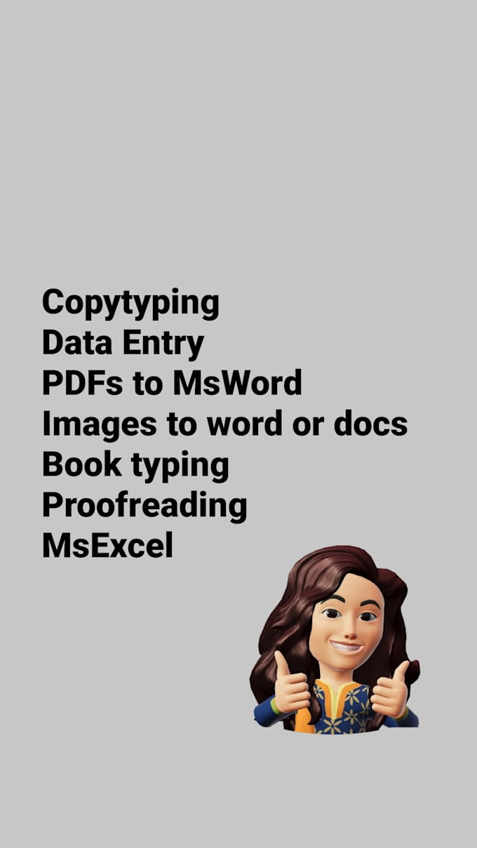 Type Any Documents In Ms Word With Correct Formatting By Hafsabudhani