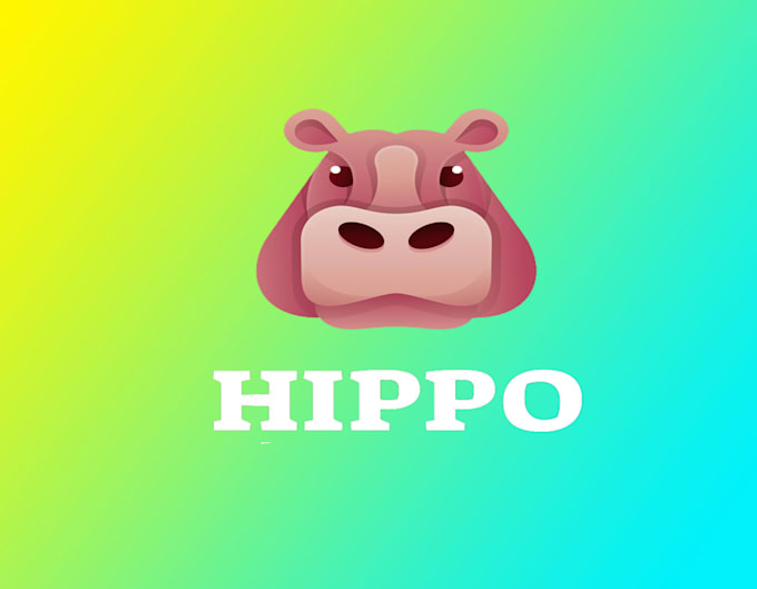 Design original hippo mascot logo with my creative thinking by Asik ...