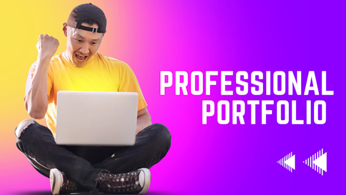 Create a responsive and mobile friendly portfolio by Hassanamouri571 ...