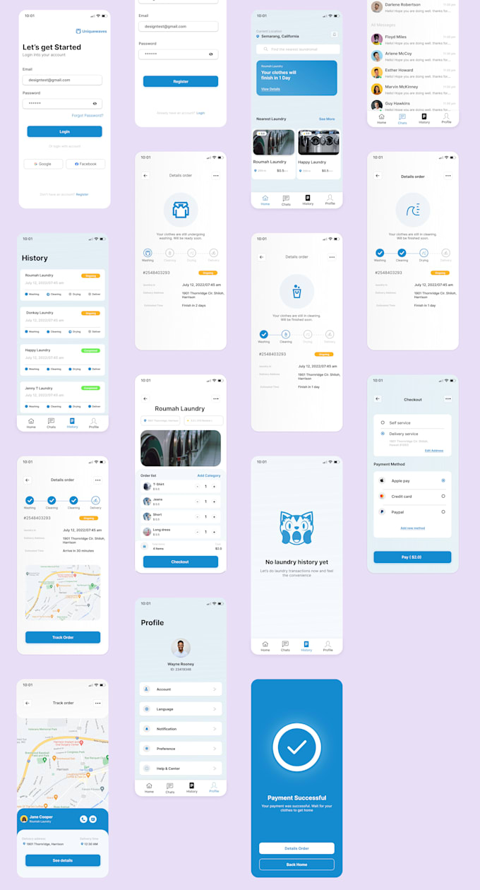Design prototype wireframes for mobile design by Techdigitals01 | Fiverr