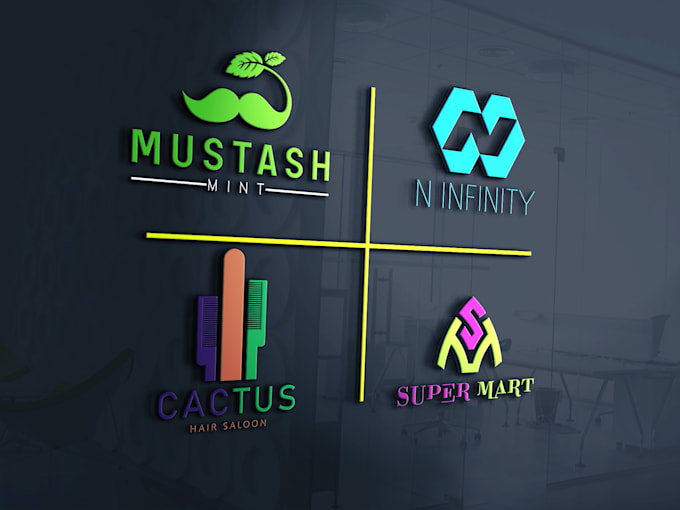 Do modern minimalist professional 3d business logo design by ...
