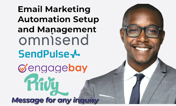 Setup omnisend privy sendpulse engagebay sendy email campaign email automation by Salesgenie12 ...