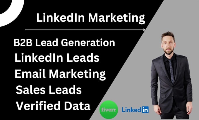 B2b linkedin lead generation b2b email list by Maxcheek88 | Fiverr