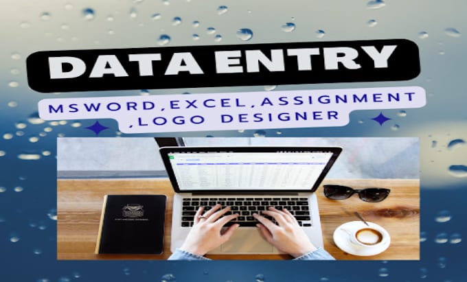 Data entry and design a logo for your brand by Shehzananaveed | Fiverr