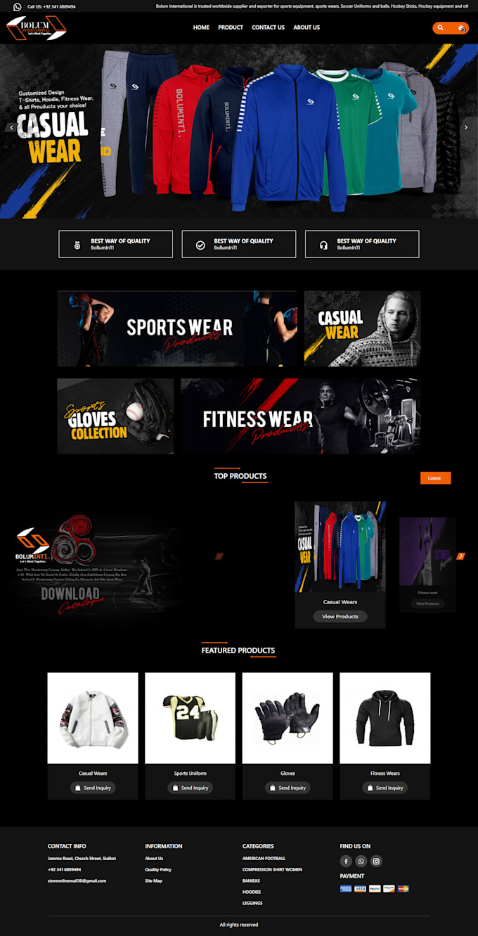 Create landing page using react or next js by Umairakbar4329u | Fiverr