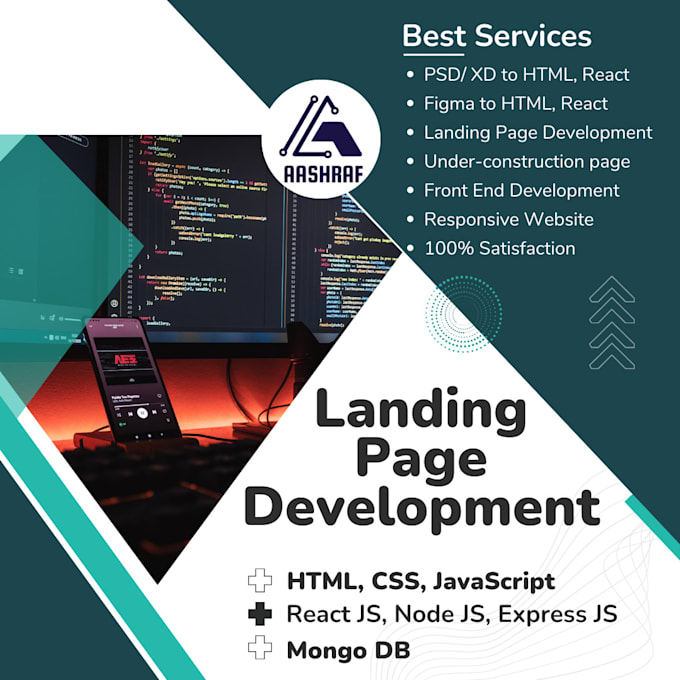 Develop landing page, under construction page of website using react by ... Develop landing page, under construction page of website using react by ...