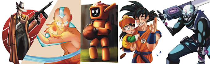 Draw your character design or illustration by Halez_art | Fiverr