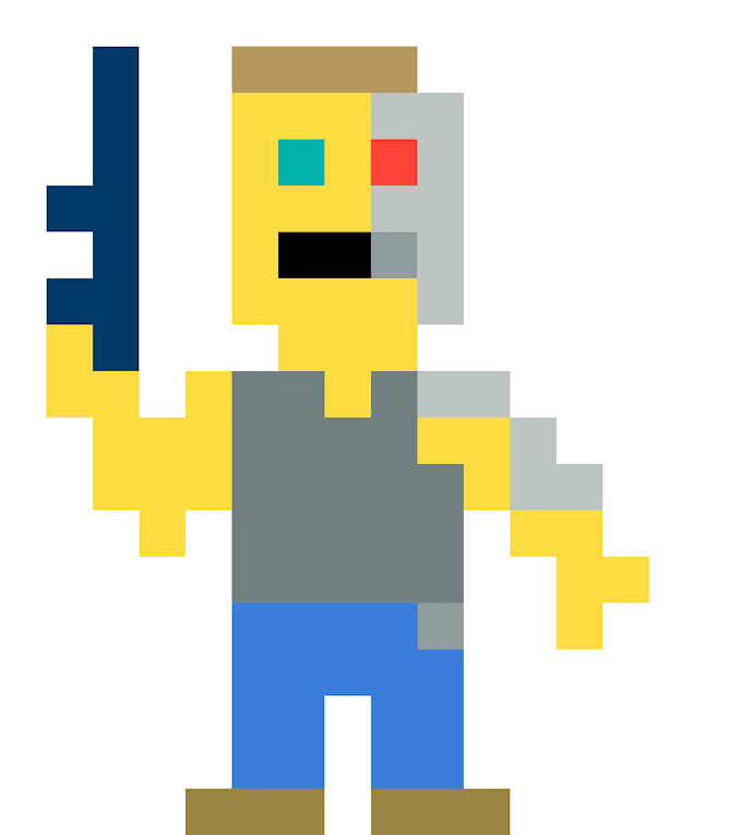 Unleash your imagination with stunning pixel art nfts by Ghraibdawed ...