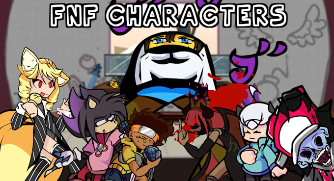 Make fnf sprites for you by Spikeystrife | Fiverr